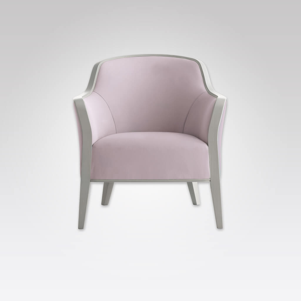 Wave Pink Lounge Chair | Contract Furniture | Lugo